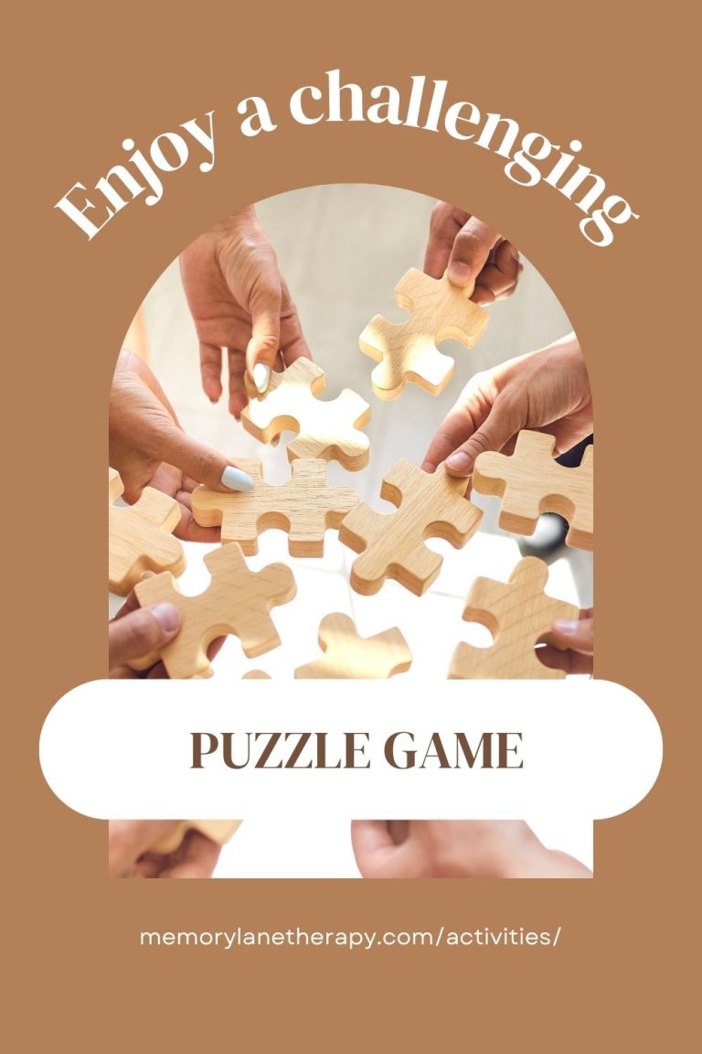 Free Activities for Seniors | Memory Lane Therapy