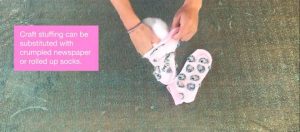 How To Make Corded Sock Poi | Memory Lane Therapy