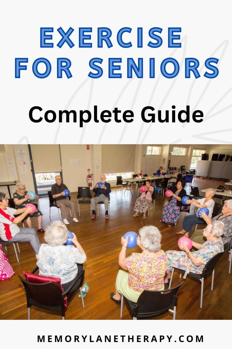 Movement Activities For Seniors - Memory Lane Therapy