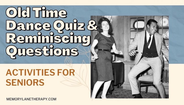 Old Time Dance Quiz for Seniors