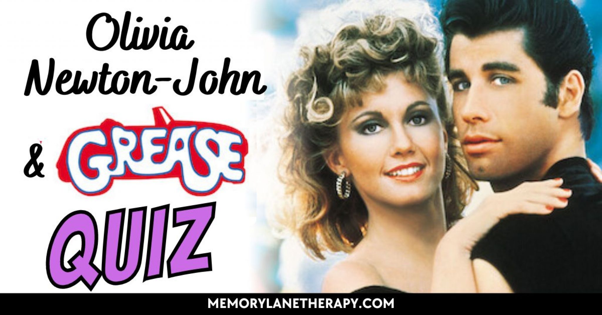 Olivia Newton-John Grease Quiz Movie for Seniors