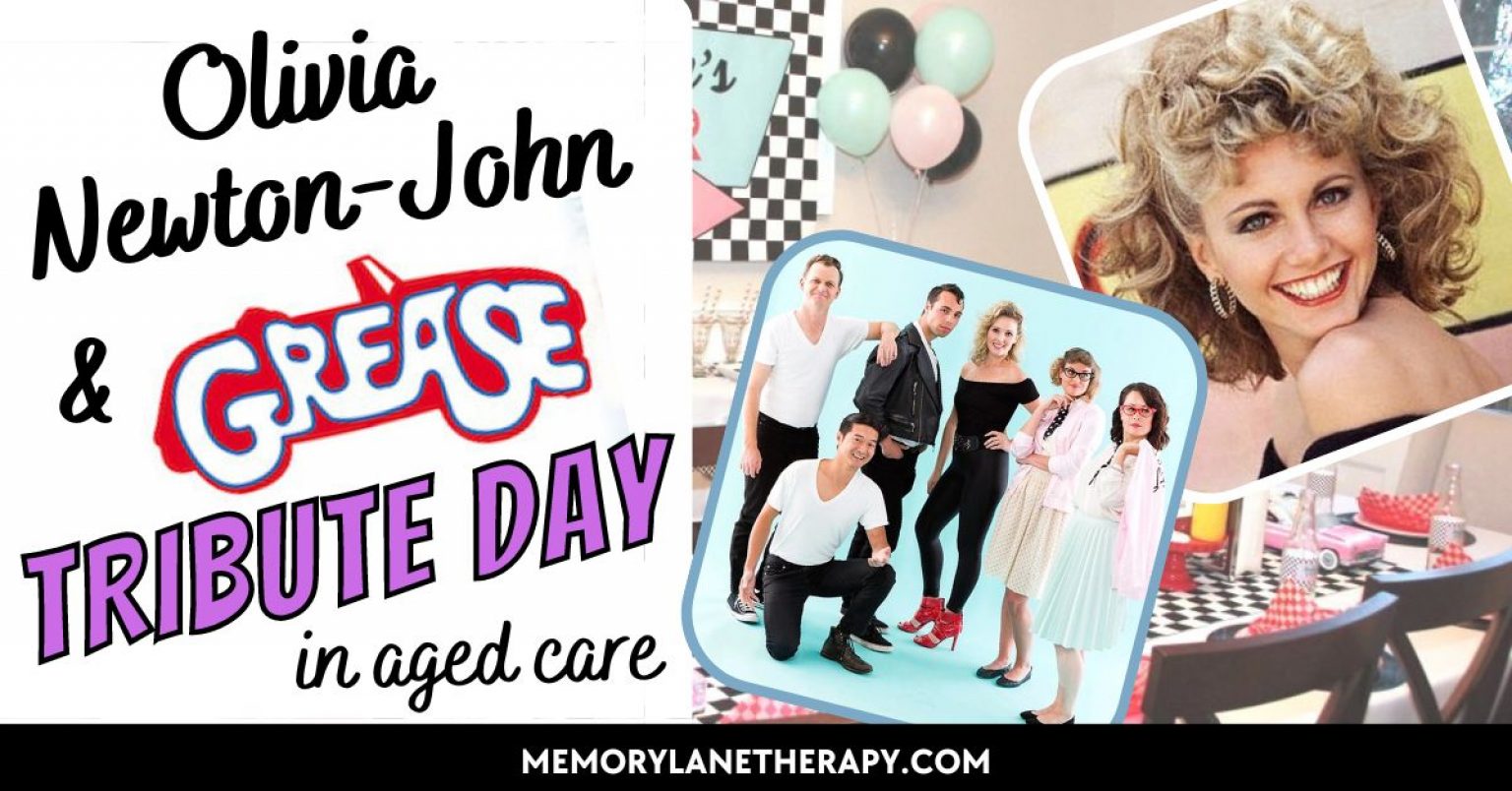 Olivia Newton-John & Grease Tribute Day in Aged Care