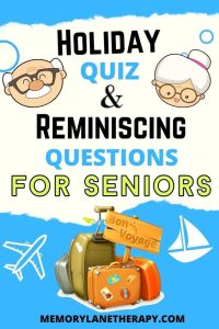 Quizzes for Seniors - Memory Lane Therapy