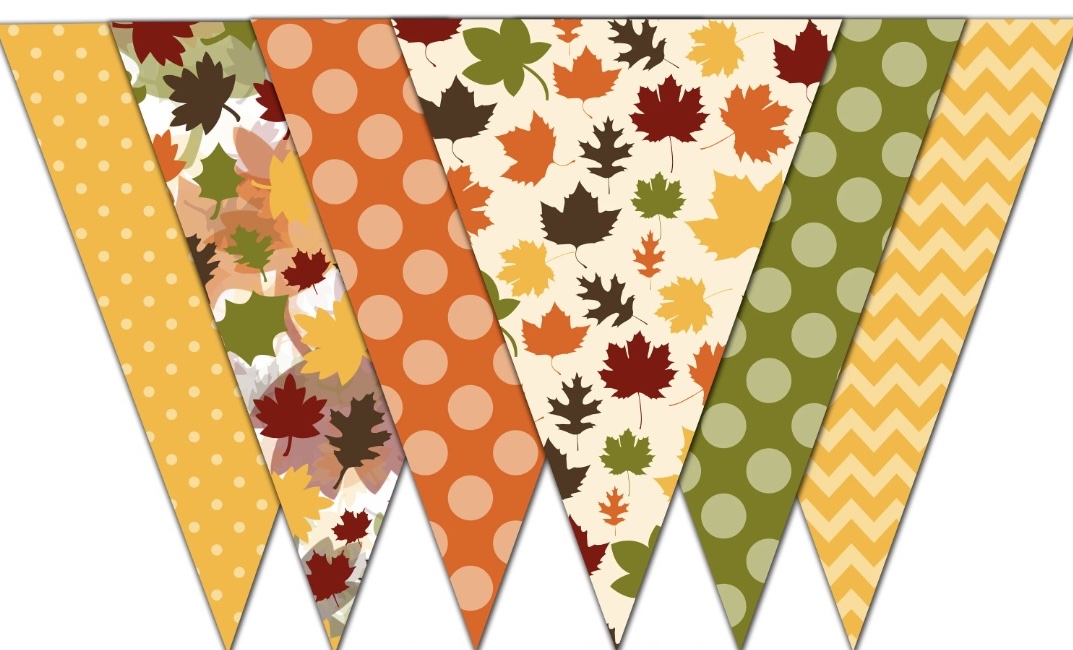 Thanksgiving Pennant Flag Banners - Activity for Seniors