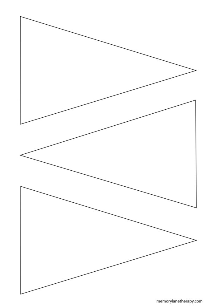 Thanksgiving Pennant Flag Banners - Activity for Seniors