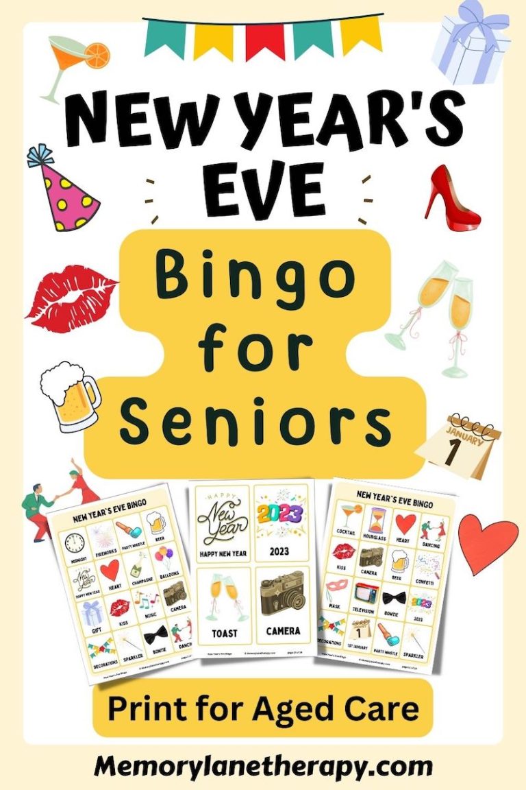 Bingo Games - Memory Lane Therapy