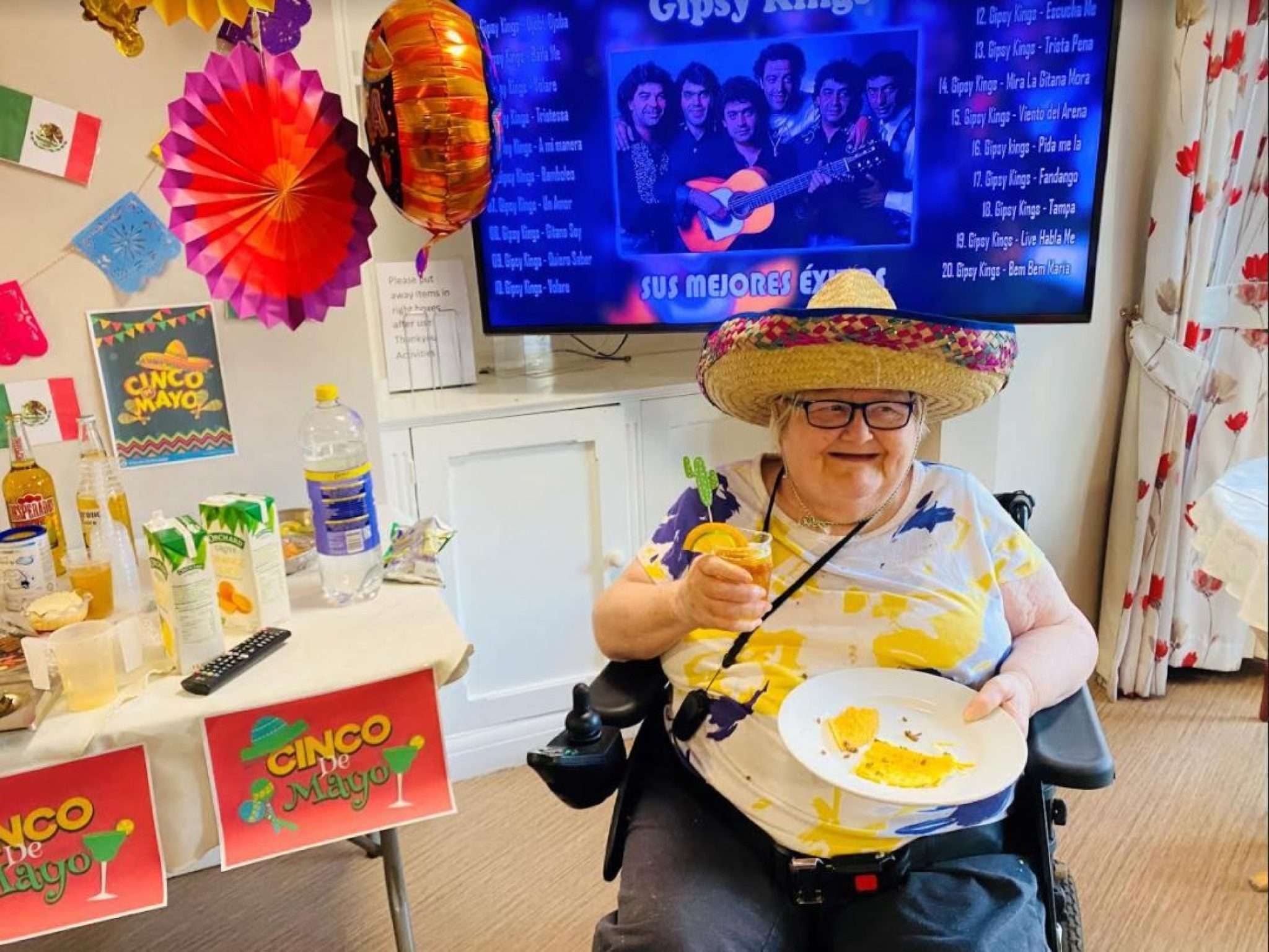 Cinco de Mayo Day for Seniors in Aged Care