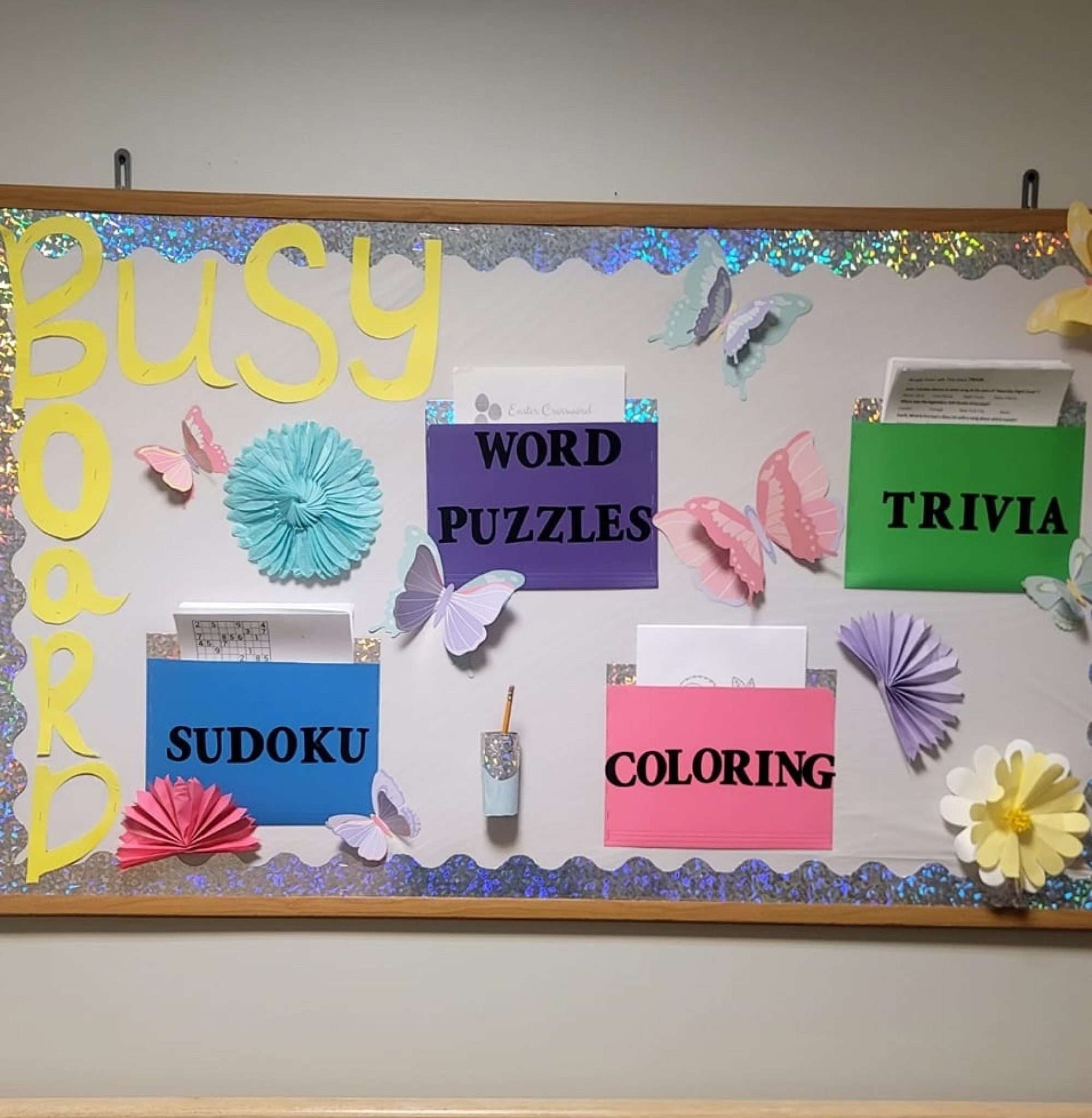 Busy Board: Activities for Seniors