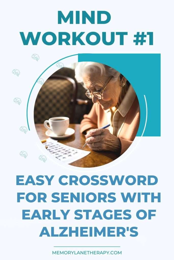 Crosswords - Memory Lane Therapy