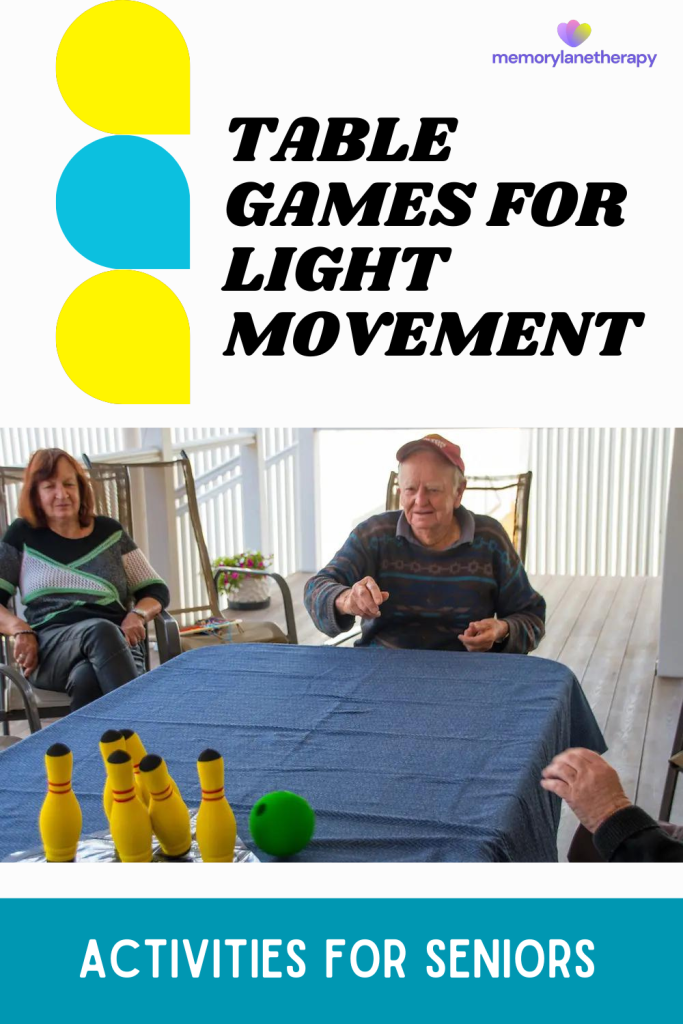 Movement Activities For Seniors - Memory Lane Therapy