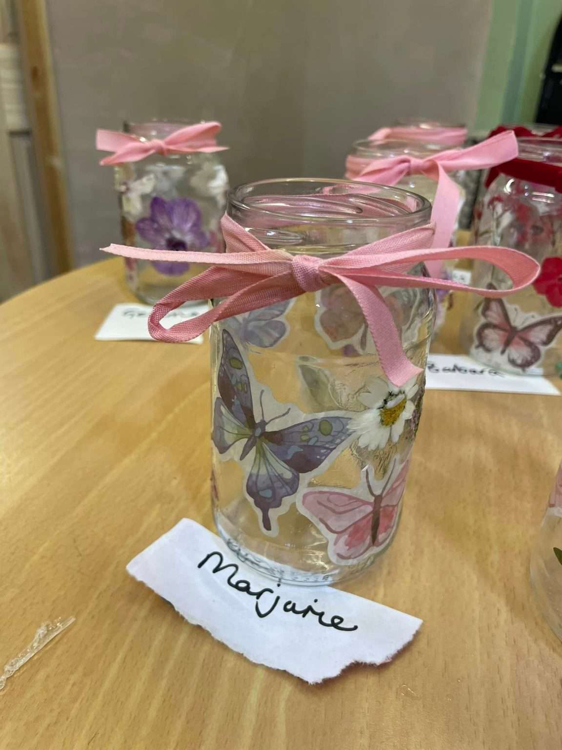 Decorating Jars Craft Activity for Seniors | Memory Lane Therapy