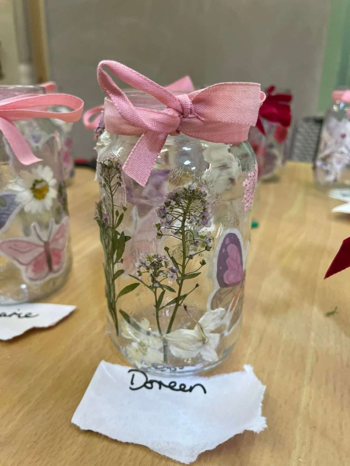 Decorating Jars Craft Activity for Seniors | Memory Lane Therapy