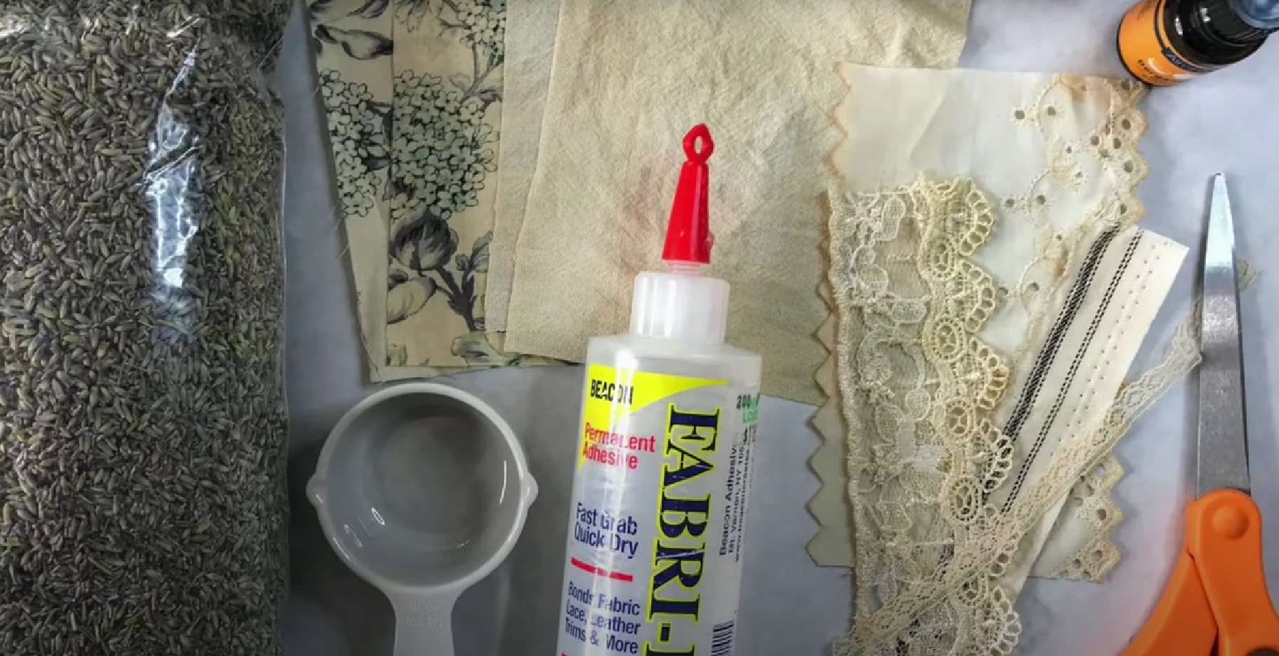 Lavender Sachet Activity for Seniors | Memory Lane Therapy