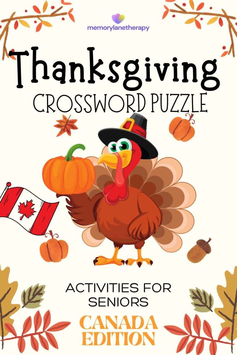 Crosswords - Memory Lane Therapy