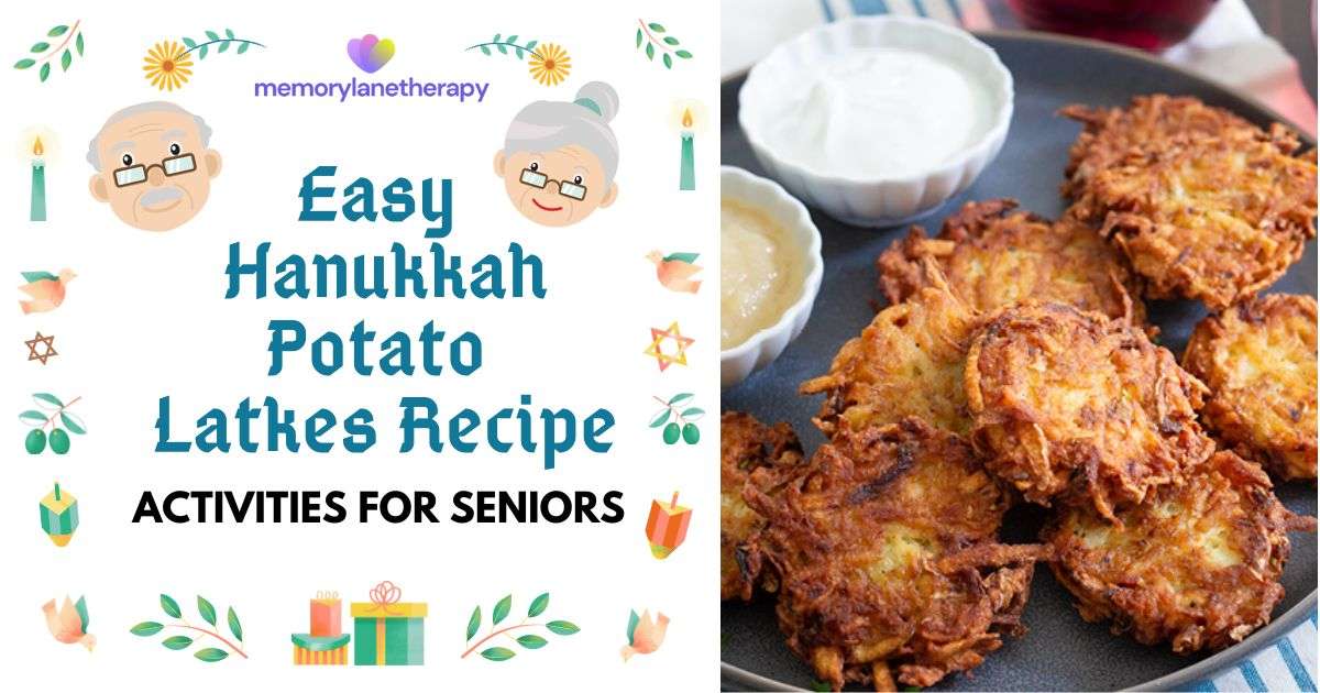 Easy Hanukkah Potato Latkes Recipe for Seniors