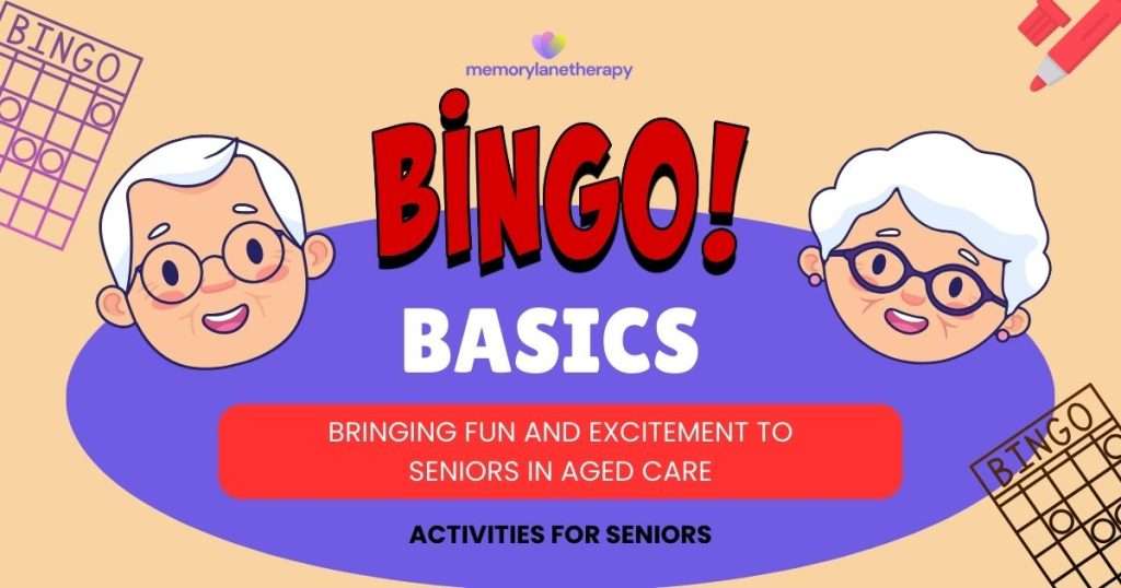 Basic Bingo for Seniors | Memory Lane Therapy