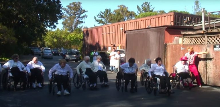 Wheelchair Race Activity for Seniors - Memory Lane Therapy