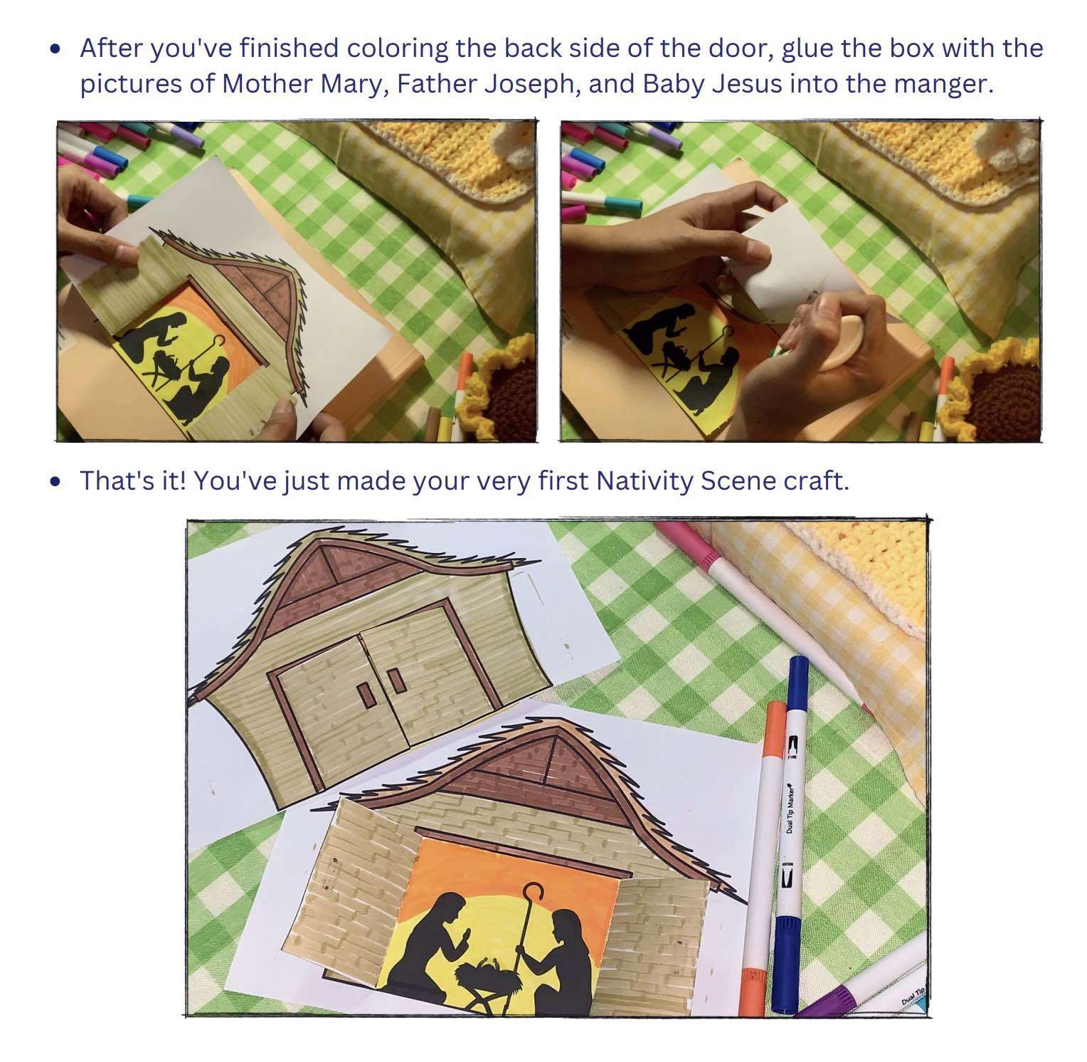 Nativity Scene Craft Pack - Memory Lane Therapy