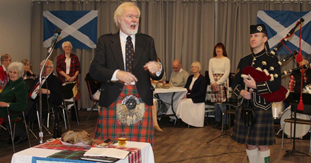 Celebrating Robert Burns Day in Aged Care