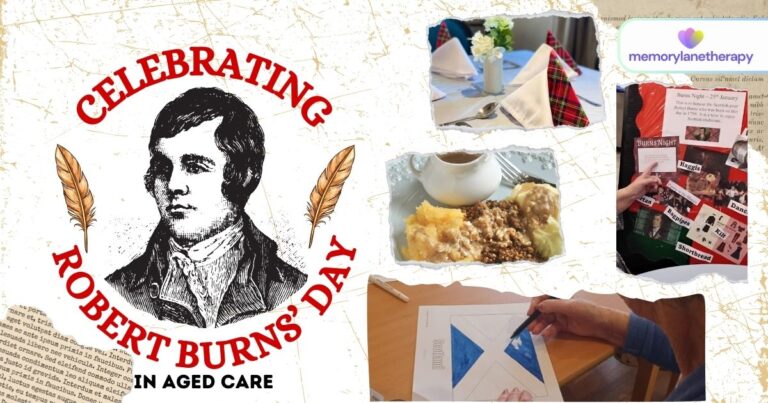 Celebrating Robert Burns Day in Aged Care