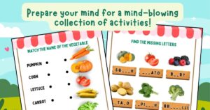 Vegetable Garden Activity Book for Seniors - Memory Lane Therapy