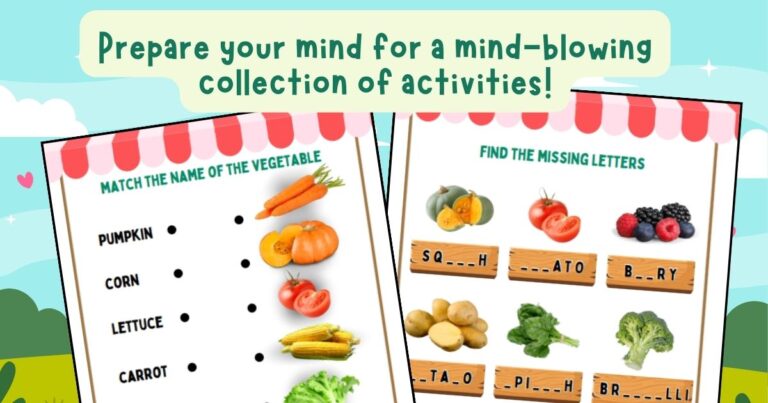 Vegetable Garden Activity Book for Seniors - Memory Lane Therapy