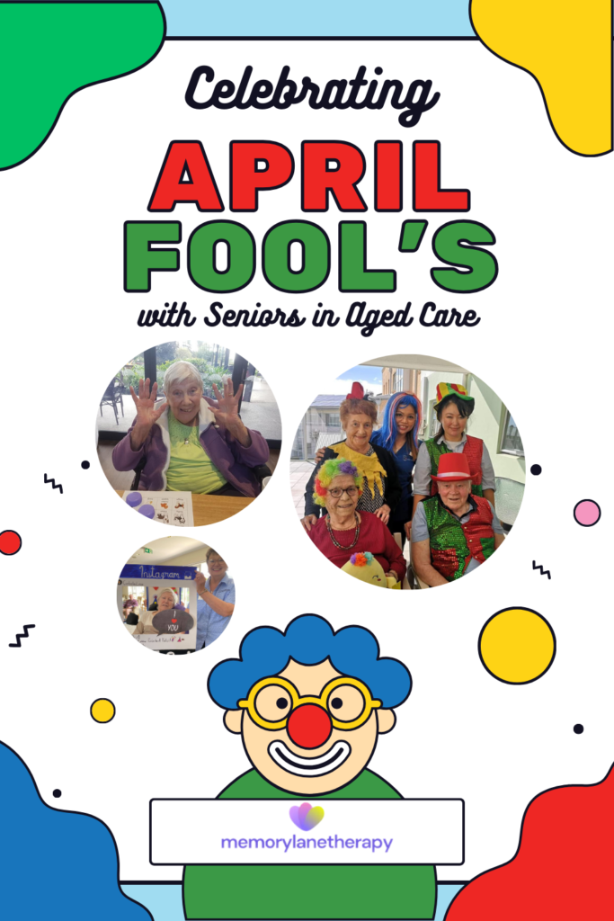 April Activity Calendar for Seniors | Memory Lane Therapy