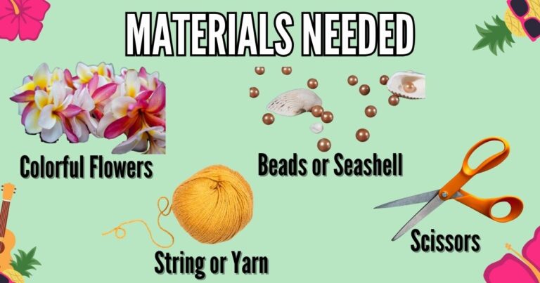 Hawaiian Lei Craft - Activity for Seniors