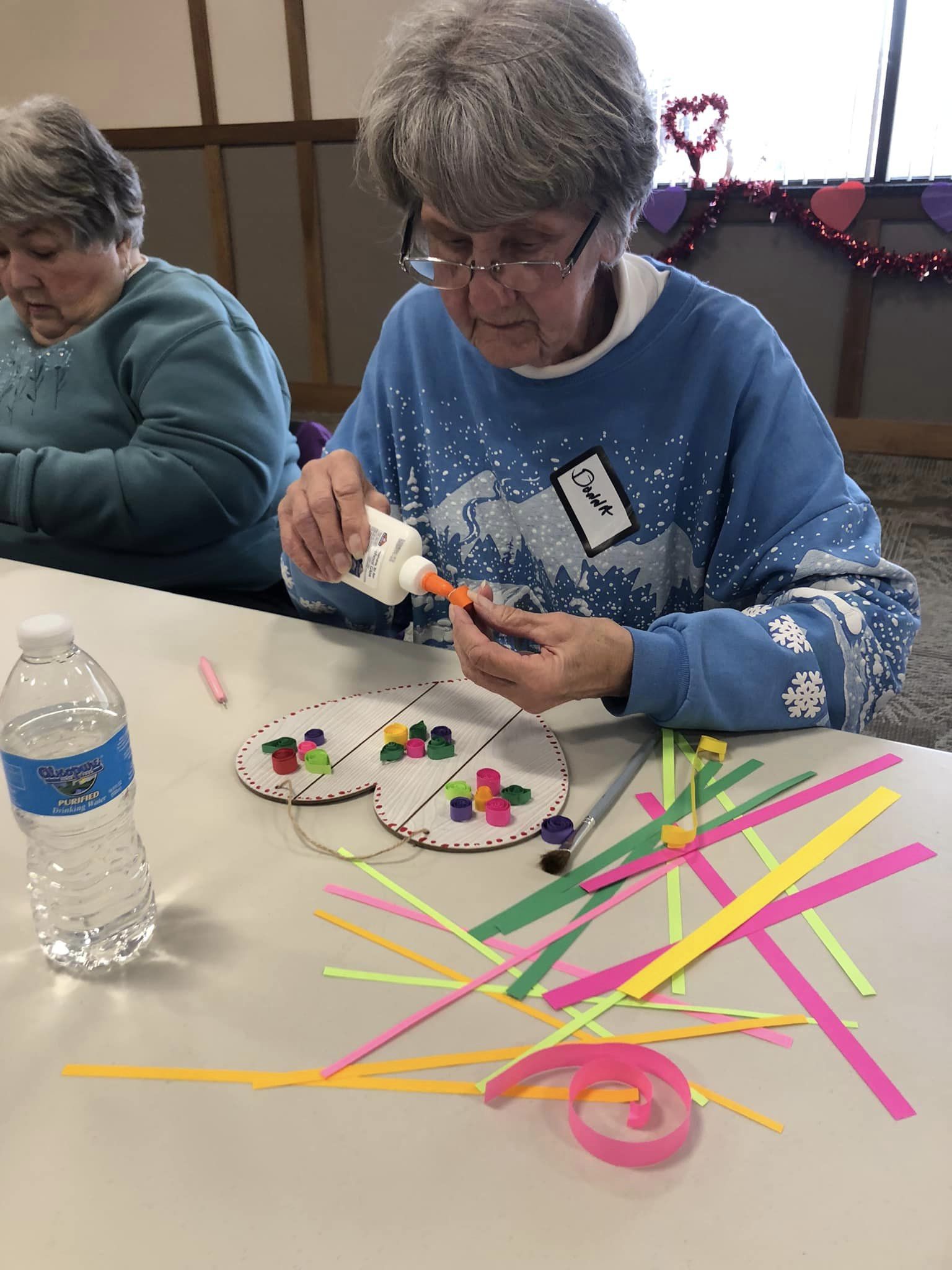 Paper Quilling Craft Activity for Seniors