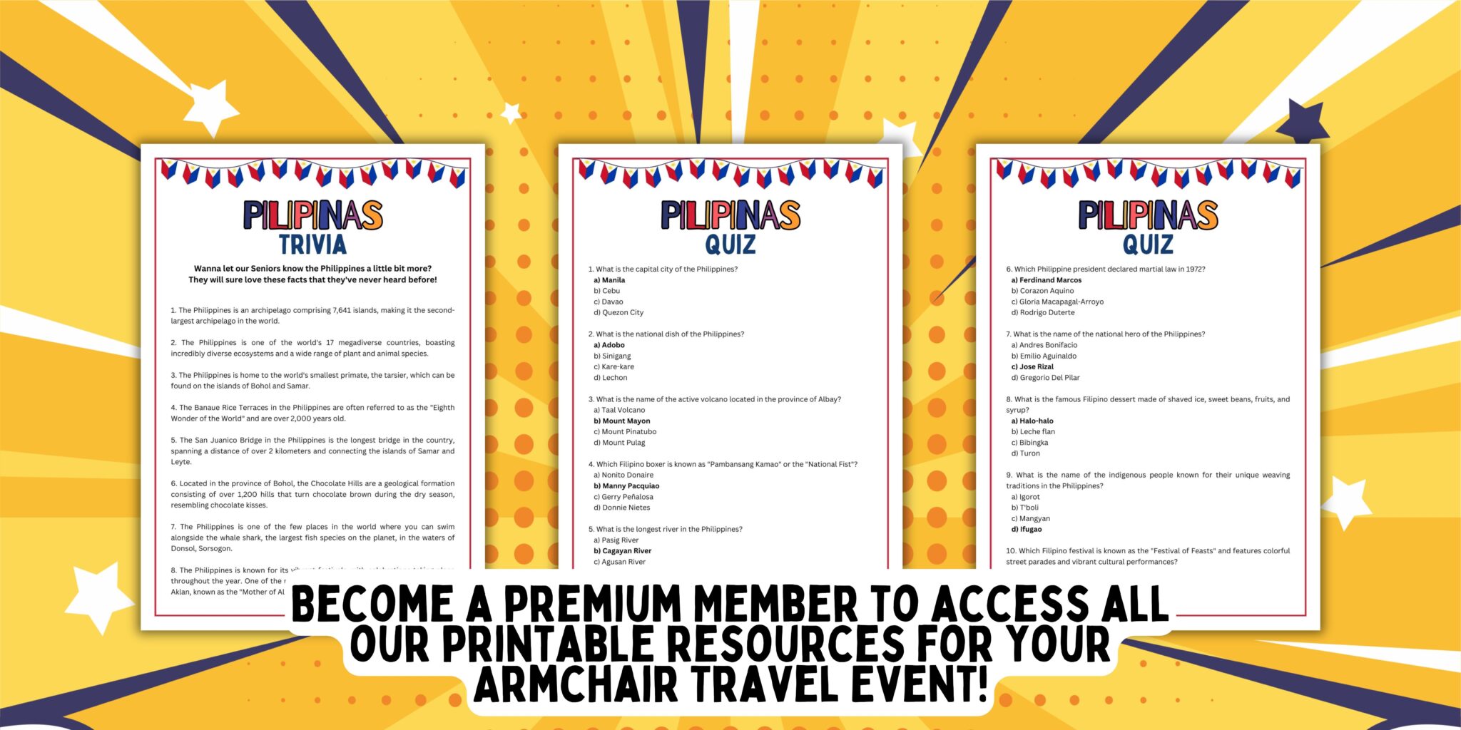 Armchair Travel to the Philippines - Memory Lane Therapy