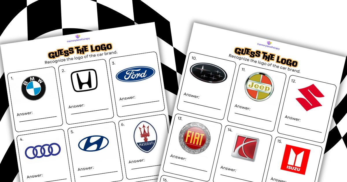 Logo Quiz: Car Brands for Seniors in Aged Care