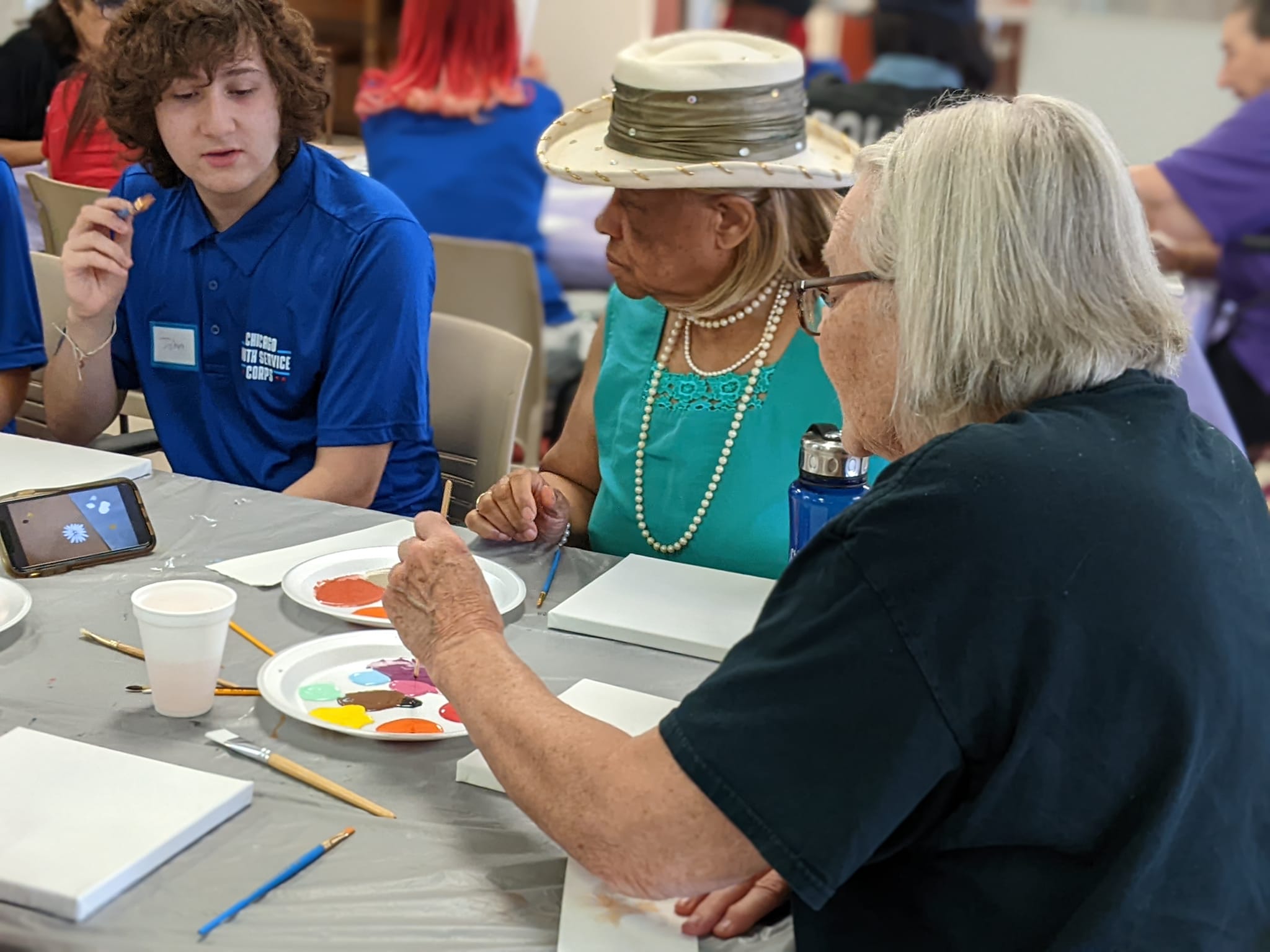 Host a Painting Workshop for Seniors - Memory Lane Therapy