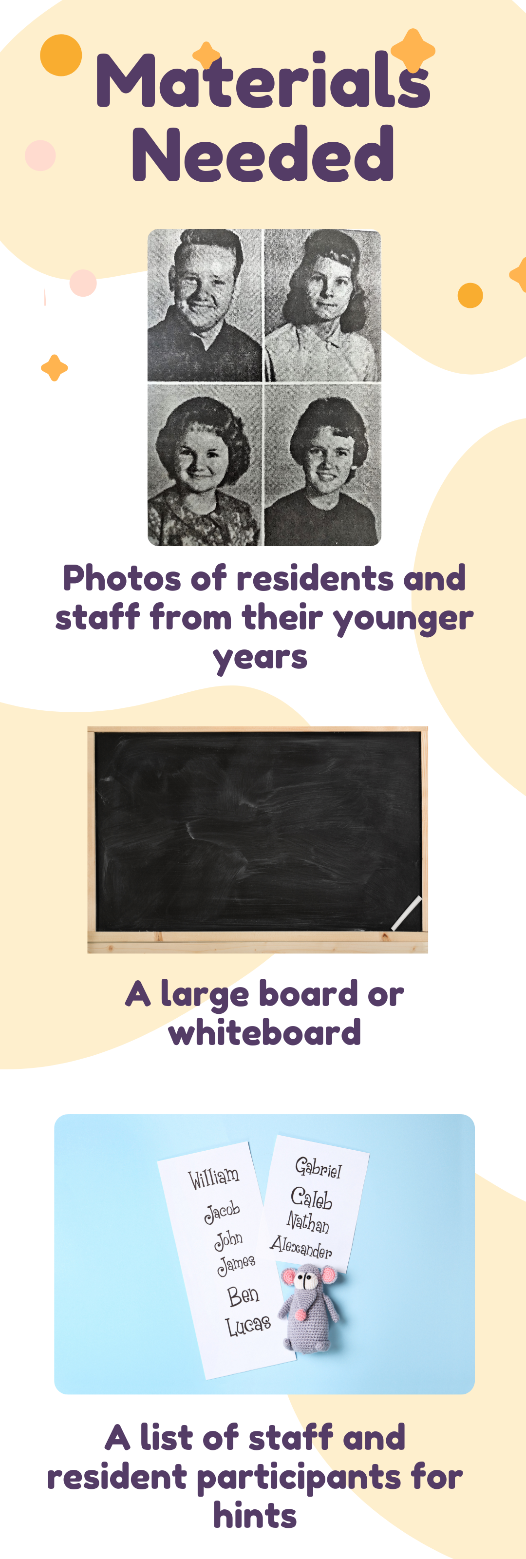 The Guessing Game - Guess Who Is Me! - Memory Lane Therapy