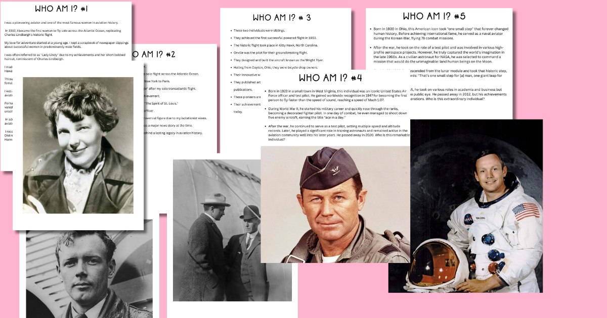 The Guessing Game - Guess Who Is Me! - Memory Lane Therapy