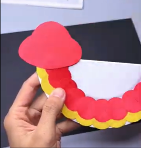 DIY Chinese New Year Snake Craft for Seniors - Memory Lane Therapy