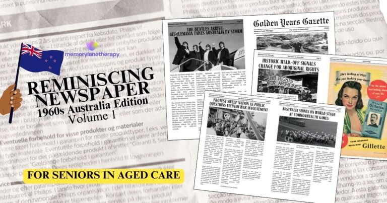 Reminiscing Newspaper 1960s Australia Edition Volume 1