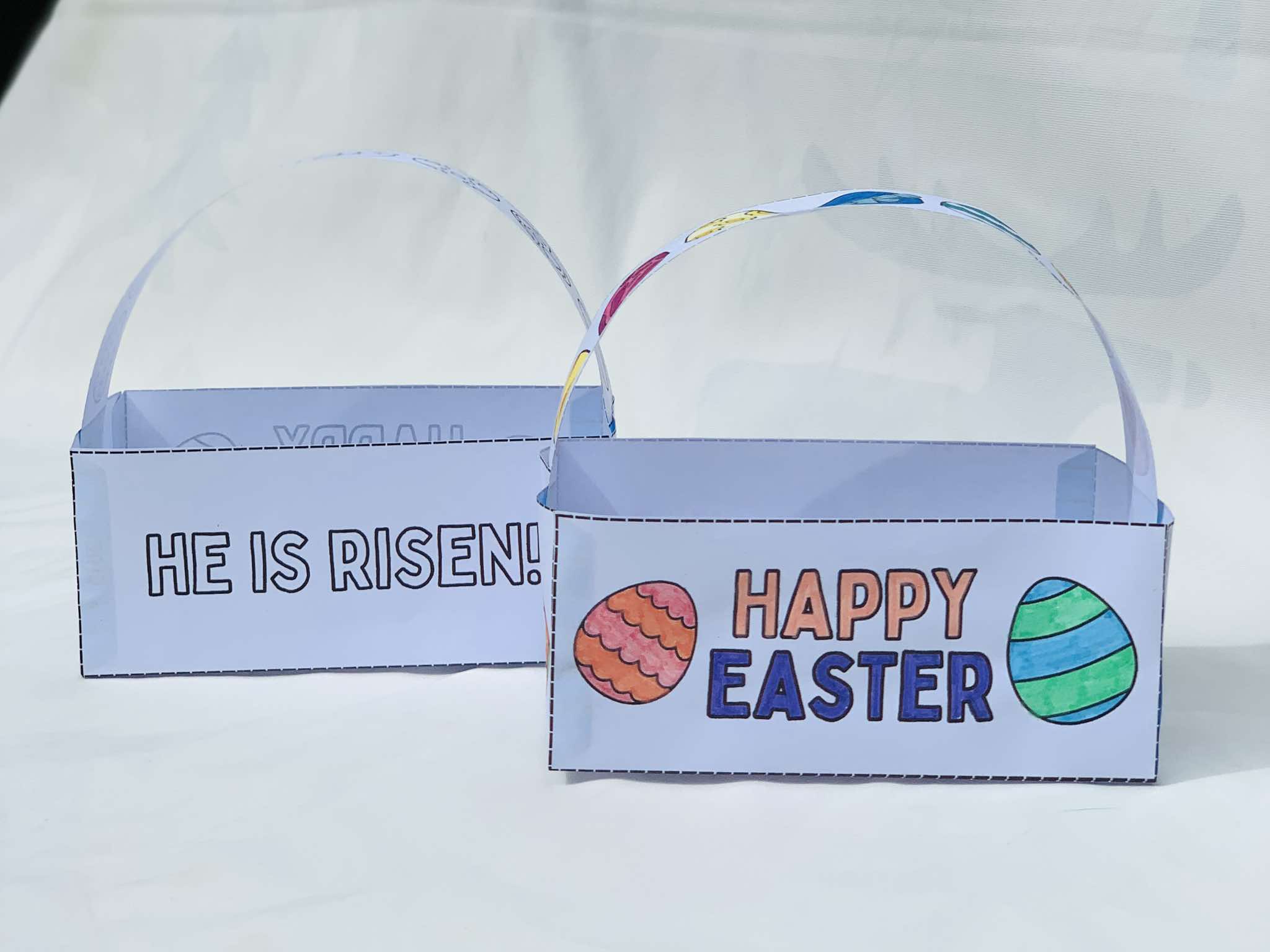 DIY Easter Basket Activity for Seniors in Aged Care - Memory Lane Therapy