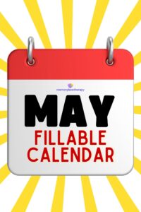 Aged Care Calendar Activities for May | Memory Lane Therapy