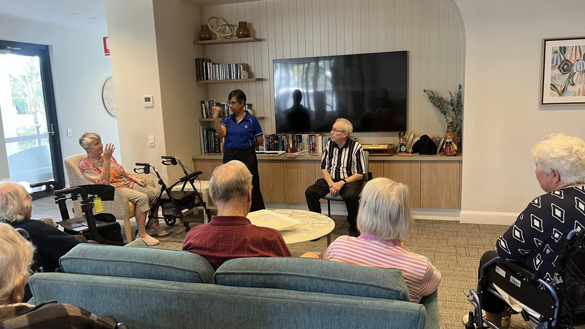 April Fool’s Day Charades Activity for Seniors in Aged Care