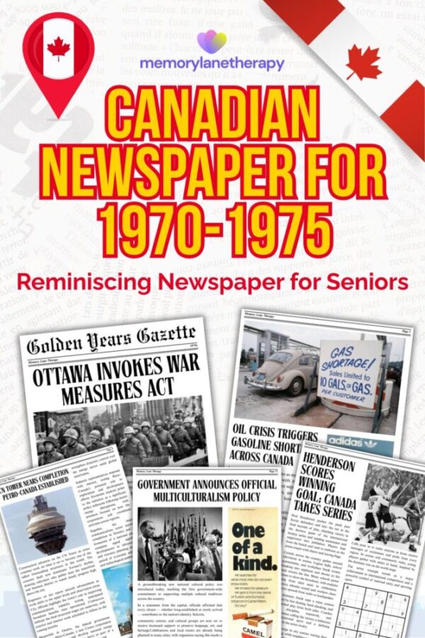 Reminiscing Newspapers - Memory Lane Therapy